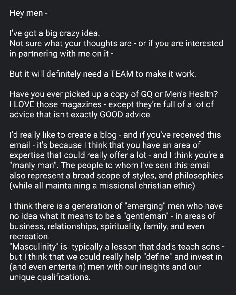 Seven Years of Manlihood - Manlihood.com